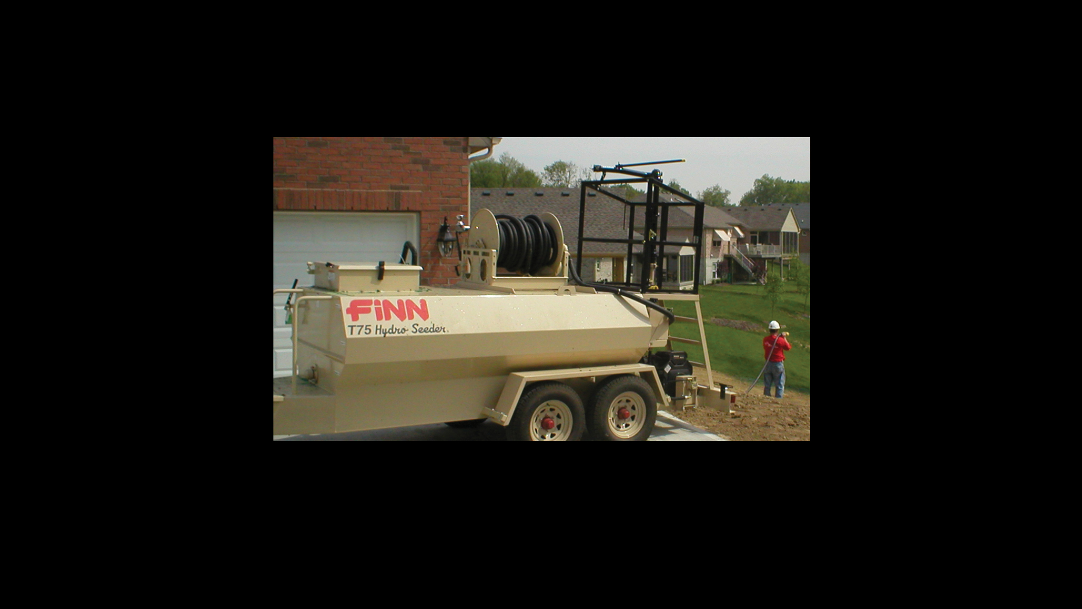 T75T HydroSeeder Trailer for Sale in Carrollton, TX| Romco Equipment