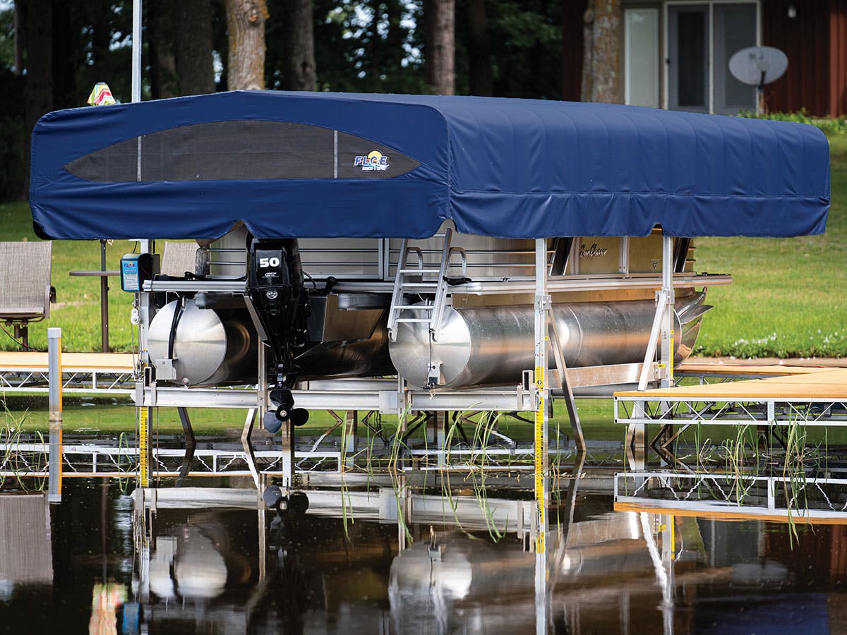 Vertical Lift Canopies for Sale in Watertown, SD| Doug's Anchor Marine ...