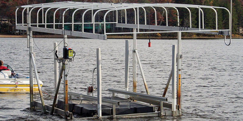 Vertical Boat Lifts for Sale in St Albert, AB| Western Boat Lift, Dock ...