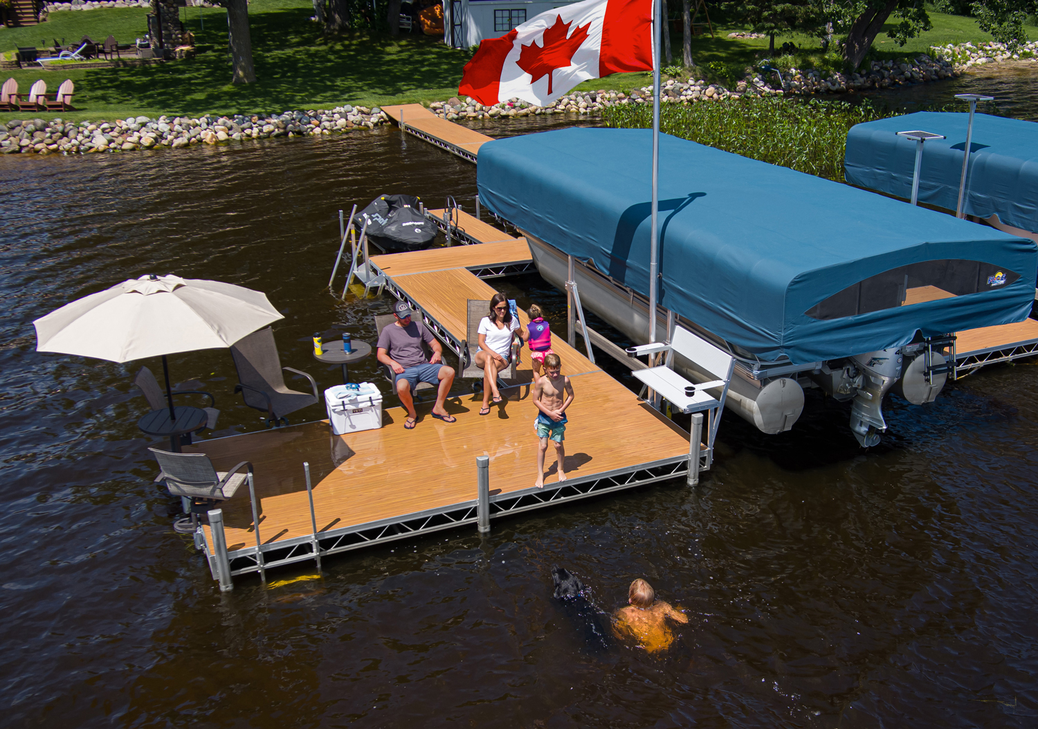 Roll-in Docks for Sale in Sutton West, Ontario| Simcoe Shores Docks & Lifts